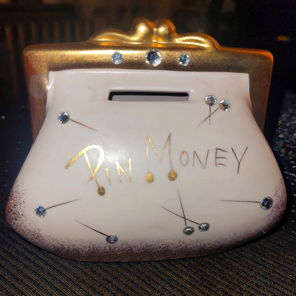 Lefton | Accents | Vintage 954 Ceramic Pin Money Bank With Original ...